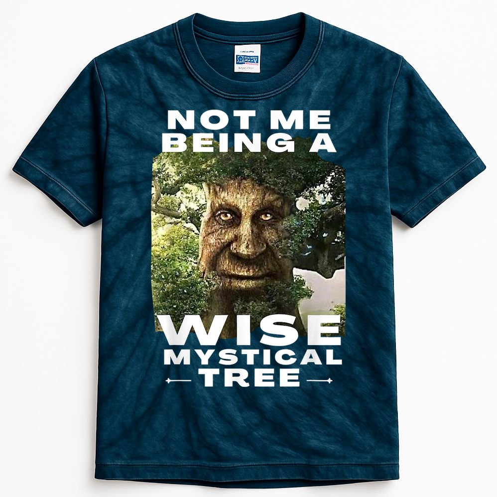 Wise Mystical Tree Face Old Mythical Oak Tree Funny Meme Kids Tie-Dye T ... Wise Mystical Tree Face Old Mythical Oak Tree Funny Meme Kids Tie-Dye T ...
